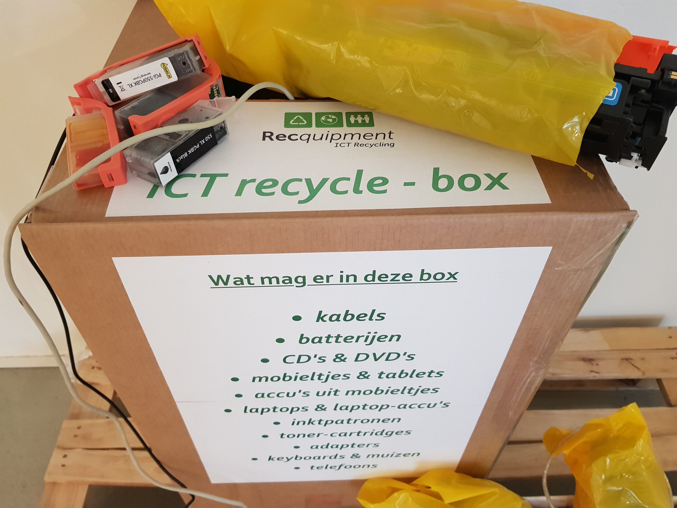 ICT Recycle-box - Veenendaal4Fair